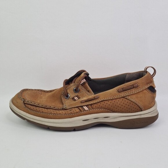 Clarks | Shoes | Clarks Unstructured Mens Brown Nubuck Casual Shoes ...